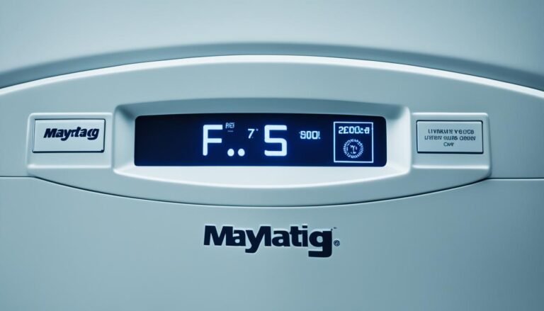 how to fix f7e4 error code maytag washer?
