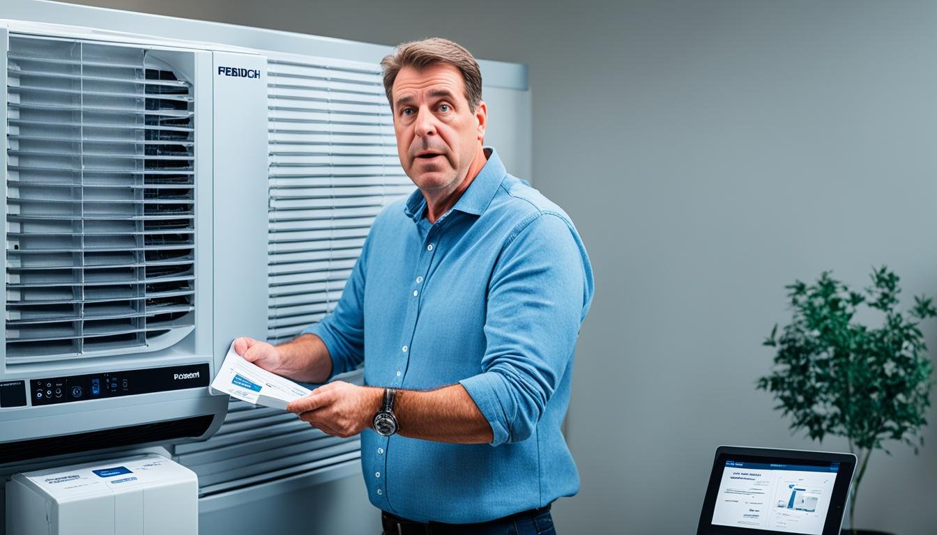 how to fix friedrich air conditioner pp code?