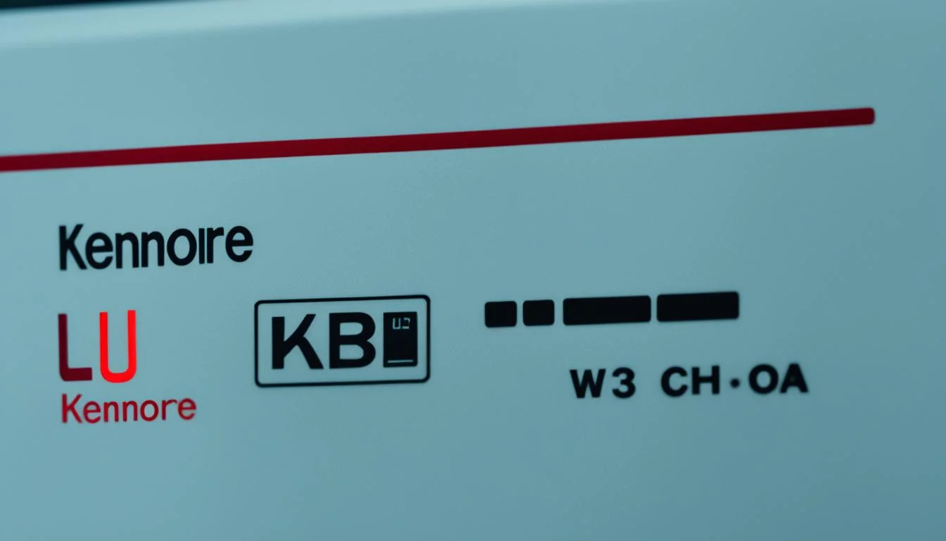 how to fix kenmore washer ul code?