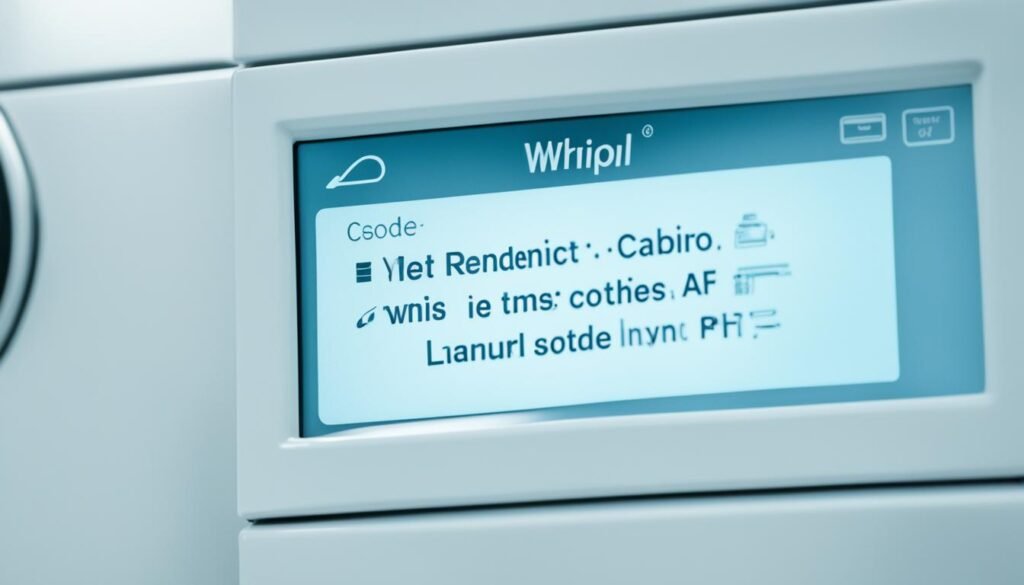 how to fix whirlpool cabrio dryer af code?
