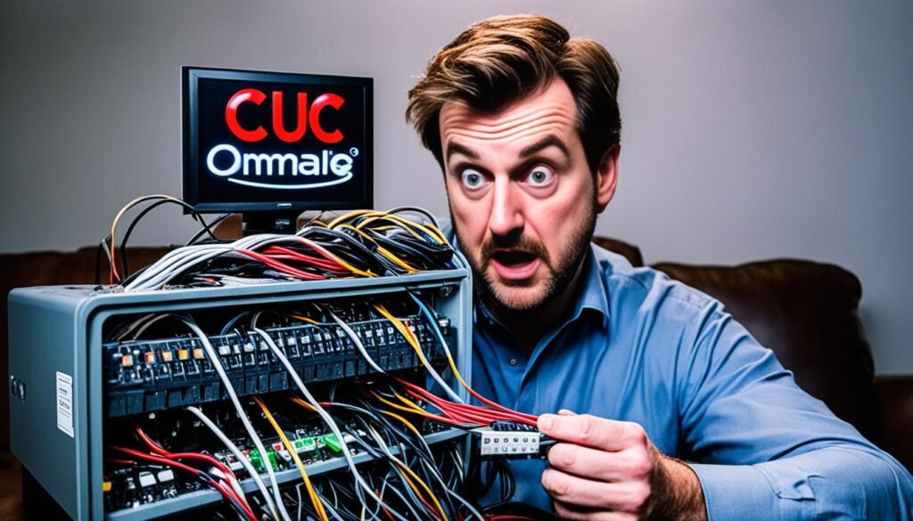 how to fix Optimum cable box cuc code?