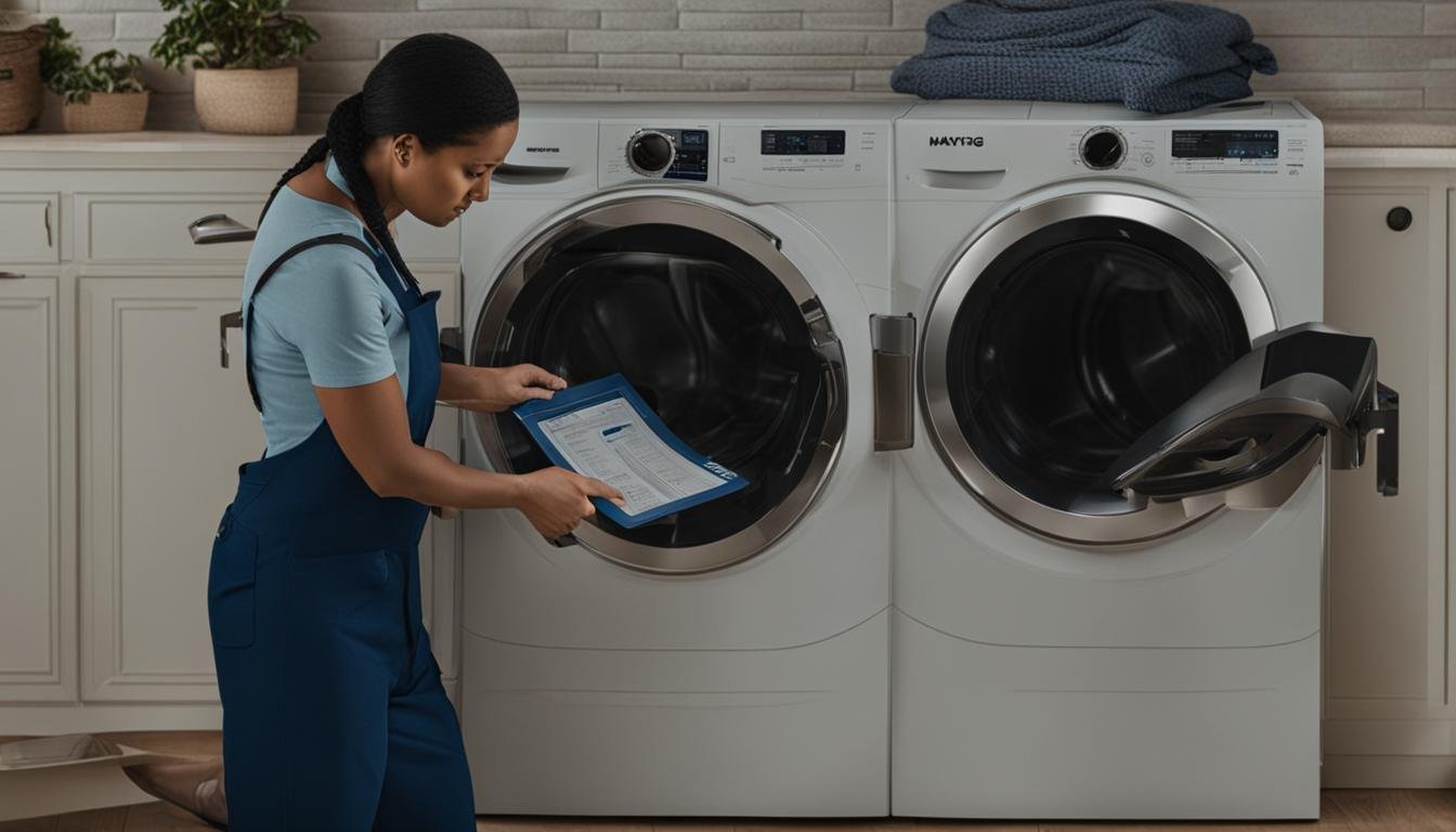 how to fix Maytag washing machine dl code?