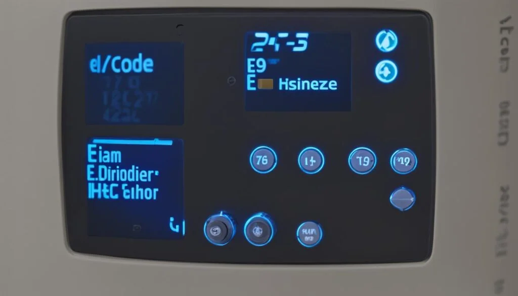 how to fix hisense dehumidifier error code e9?