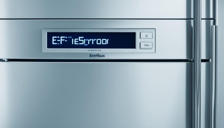 how to fix sy ef error code electrolux?