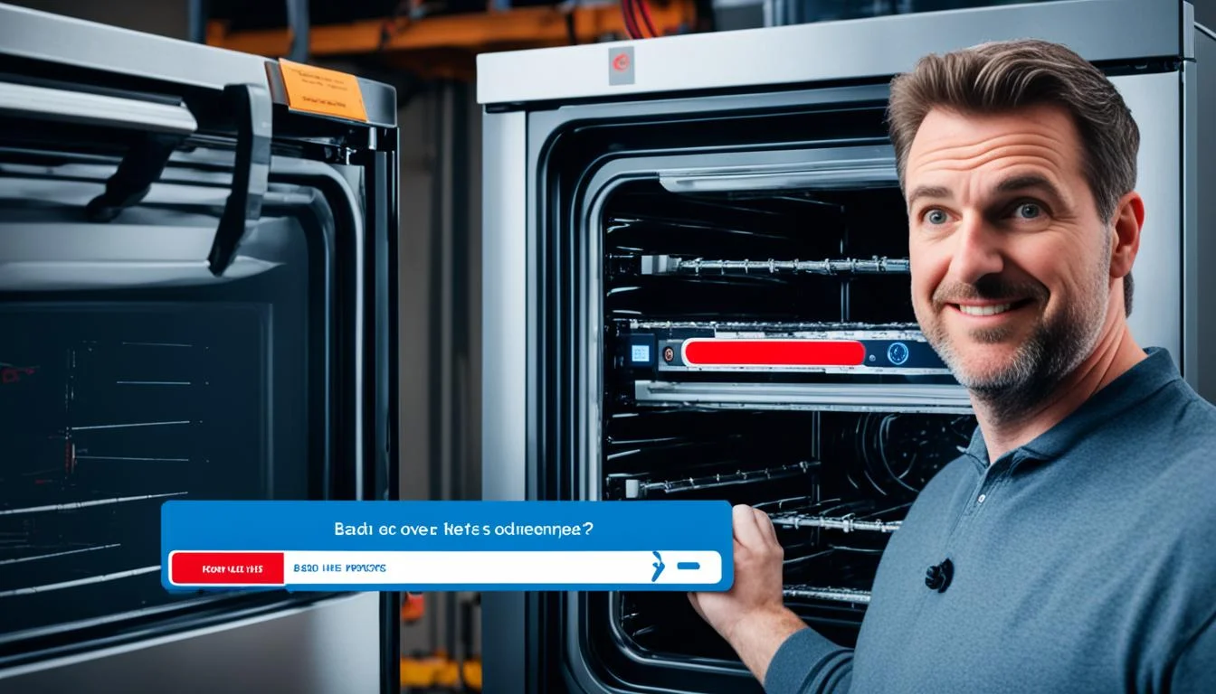 how to fix ge oven bad line code?