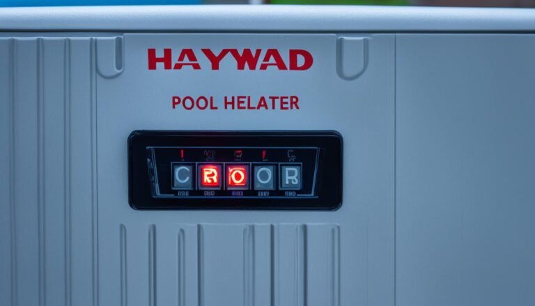 how to fix Hayward pool heater error codes if?