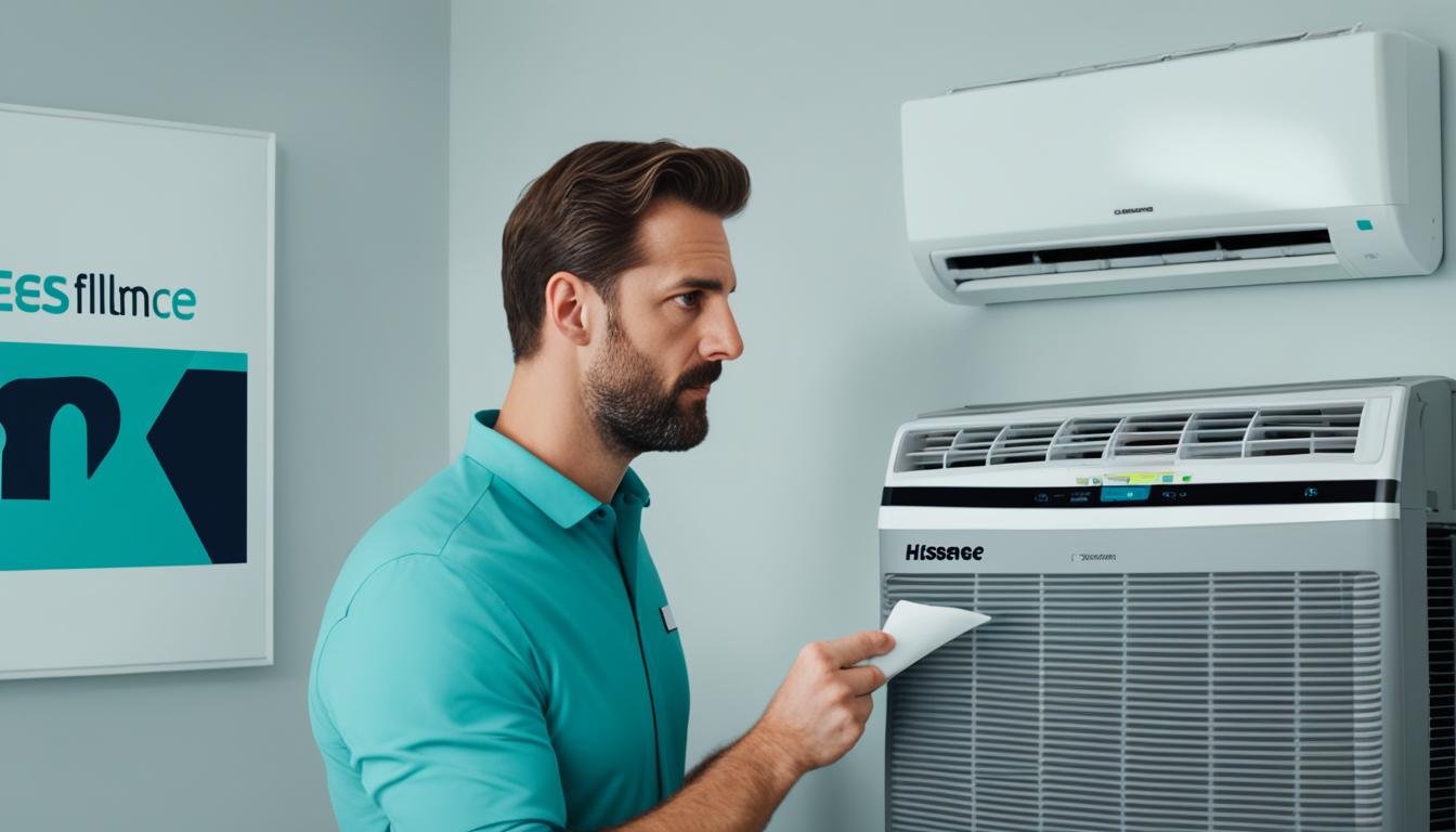 how to fix e5 code on hisense air conditioner?