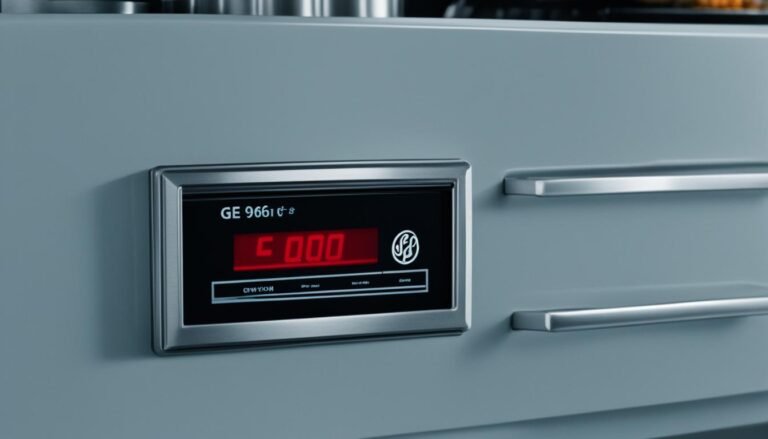 how to fix f96 error code ge oven?