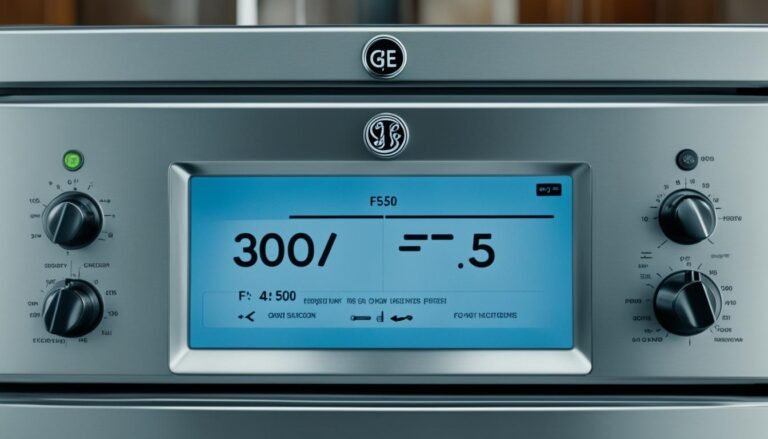 how to fix ge oven f350 error code?