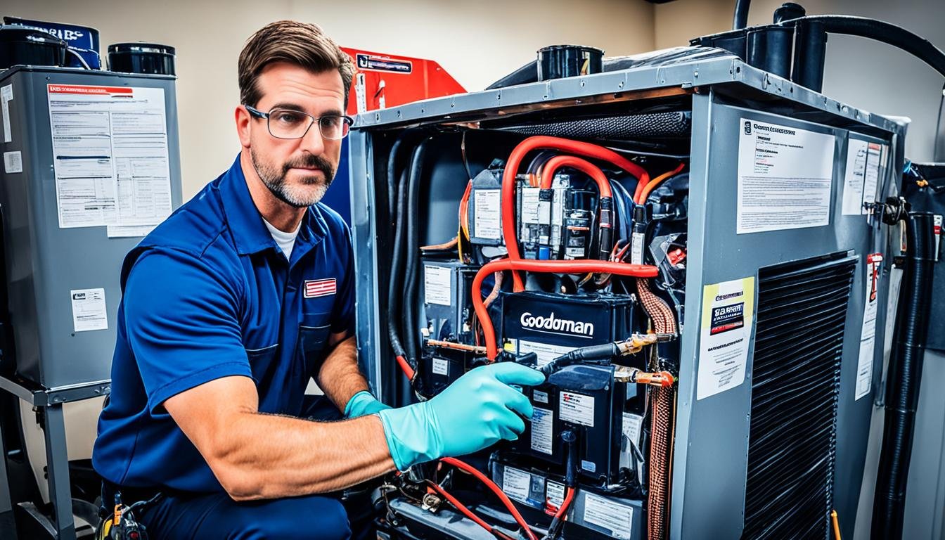 how to fix goodman furnace codes 4 blinks?