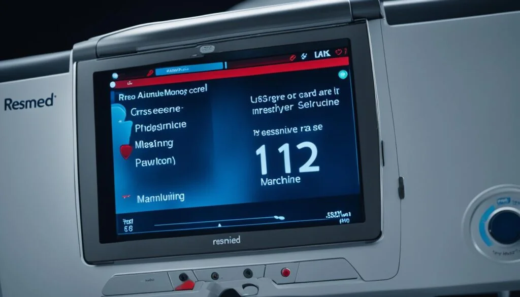 how to fix resmed airsense 11 error code 12?