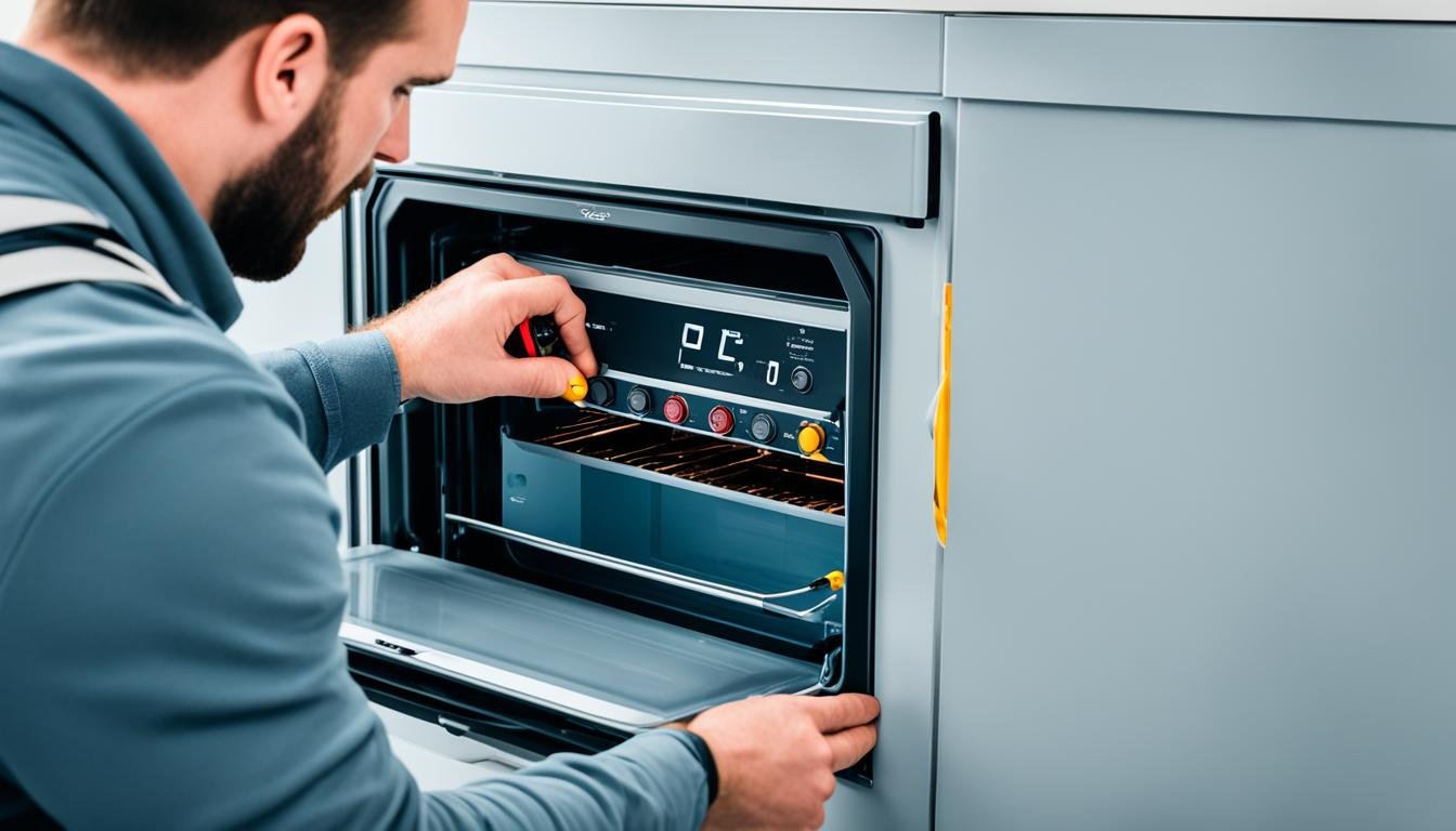 how to fix e1 f5 error code whirlpool oven?