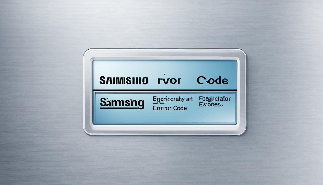 how to fix 23 C error code Samsung refrigerator?
