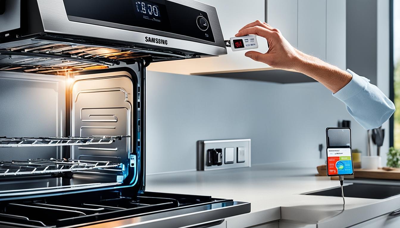 how to fix c-fo code on samsung gas oven?