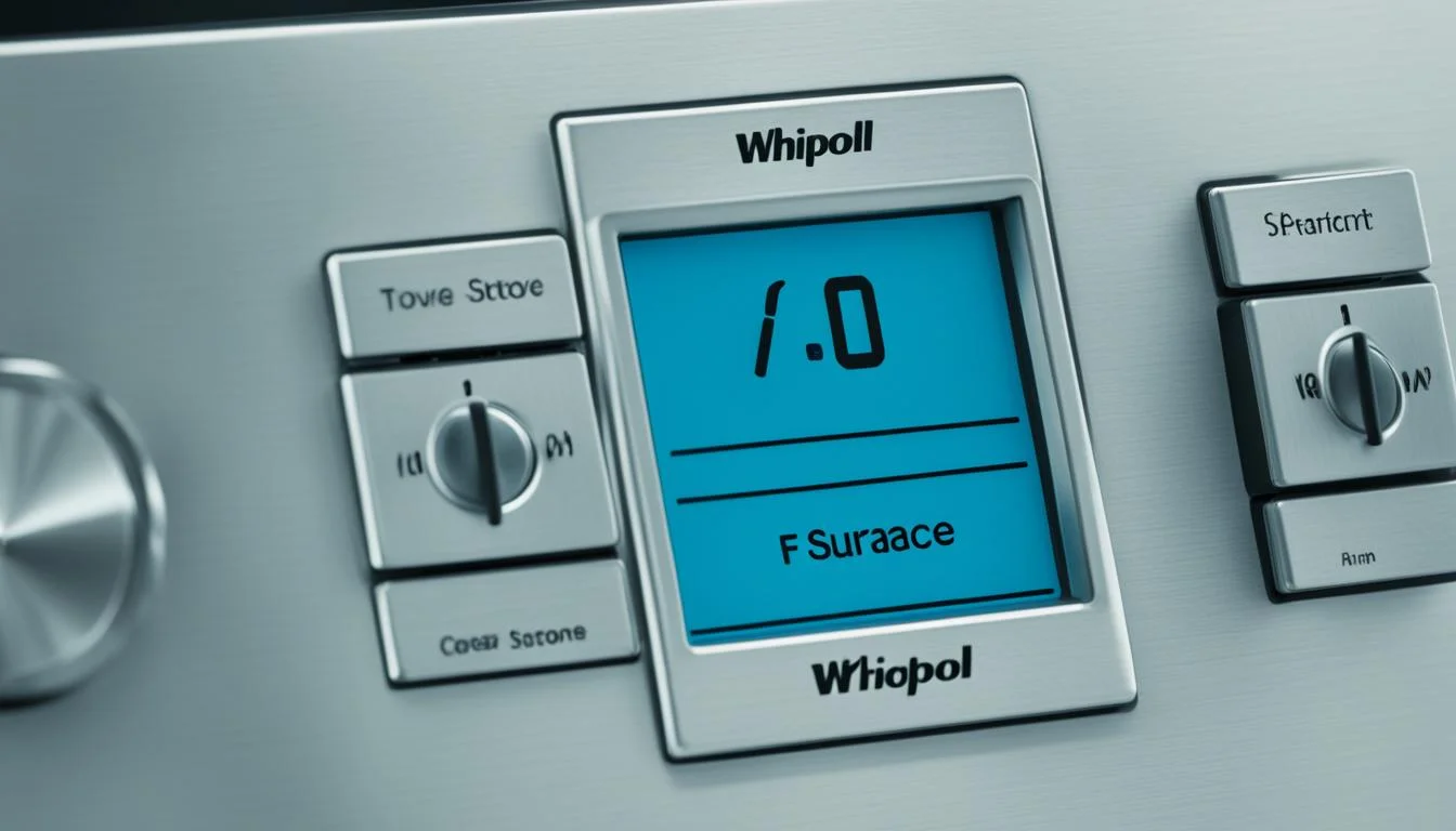 how to fix Whirlpool stove error code f1 e0 fix?